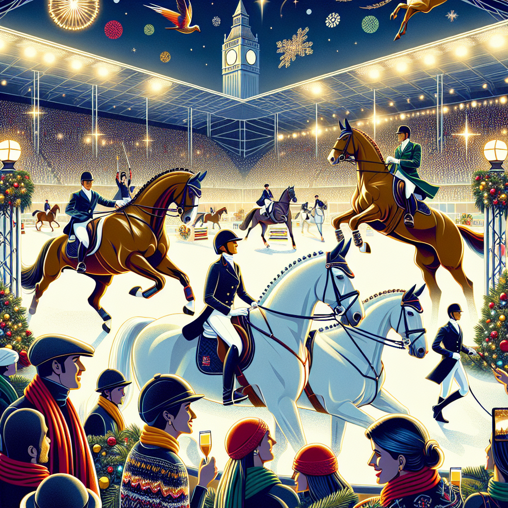 Experience The London International Horse Show A Festive Equestrian Sp ...