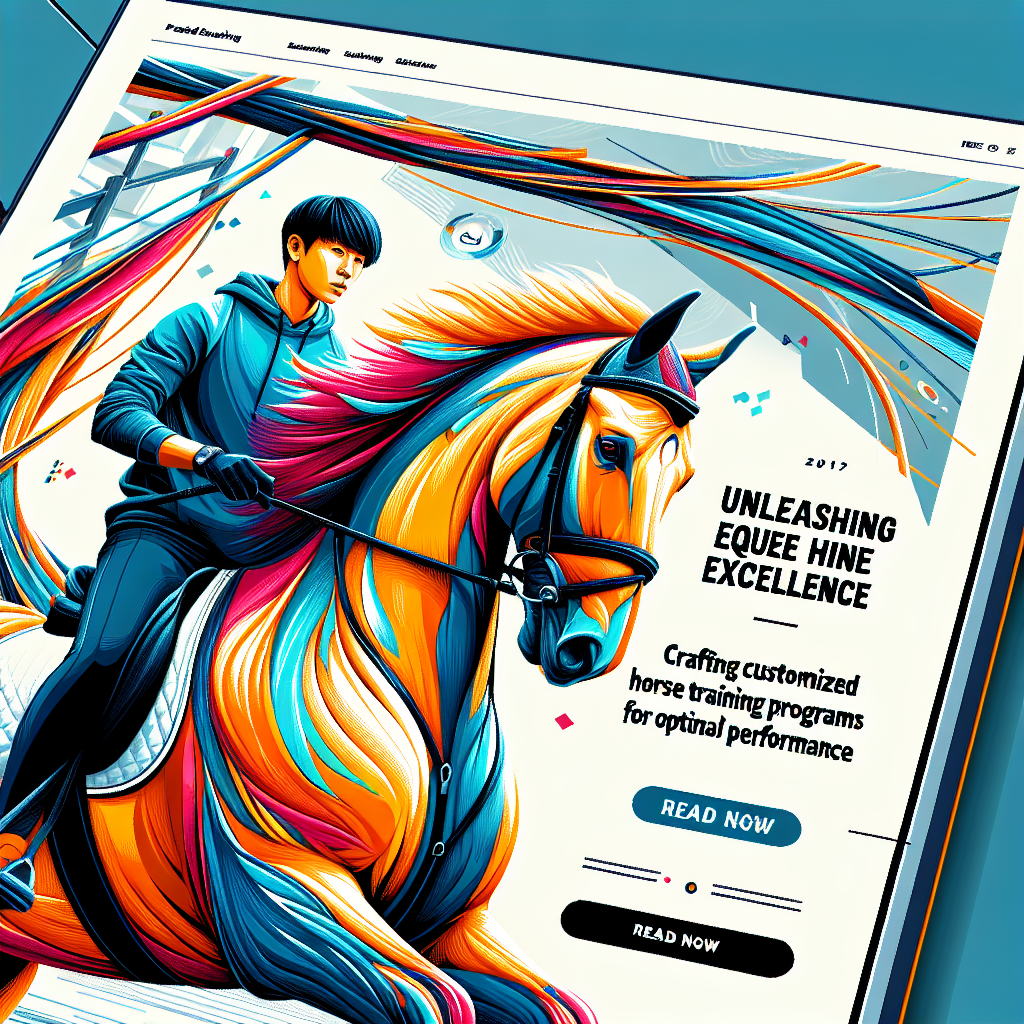 Unleashing Equine Excellence: Crafting Customized Horse Training Progr ...