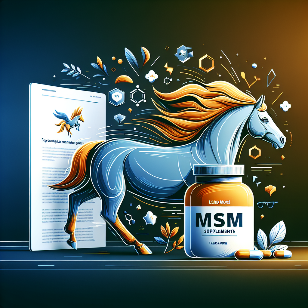 Complete Guide to Top MSM Supplements for Equine Health: Best Sources ...