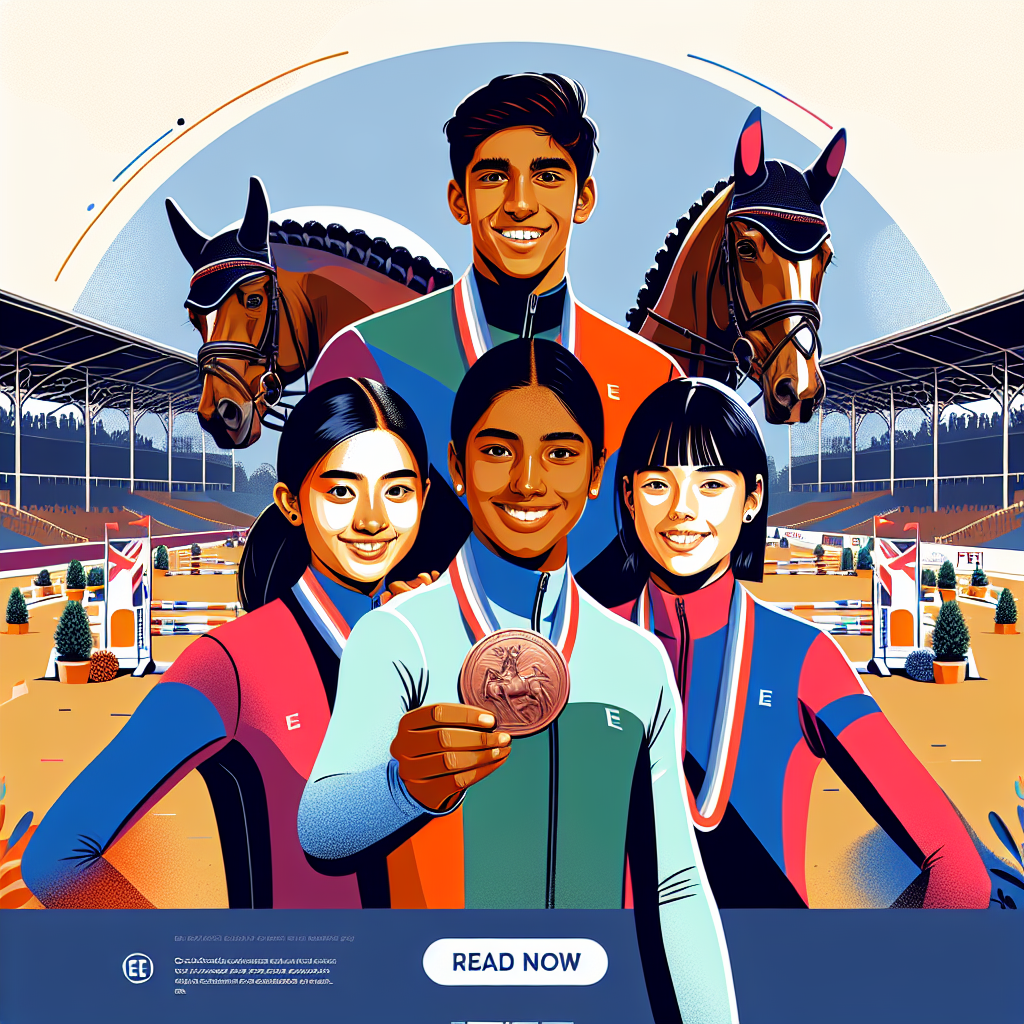 British Dressage Young Riders Capture Bronze at FEI European Champions ...