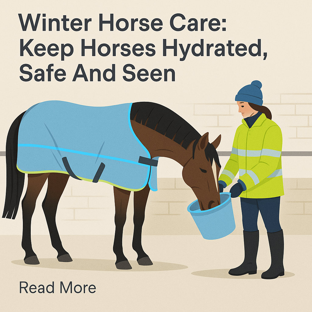 Winter Horse Care: Keep Horses Hydrated, Safe And Seen – Just Horse Riders