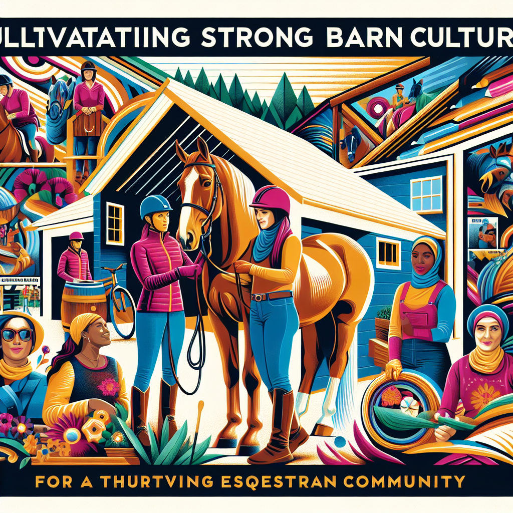 Cultivating Strong Barn Culture For A Thriving Equestrian Community ...