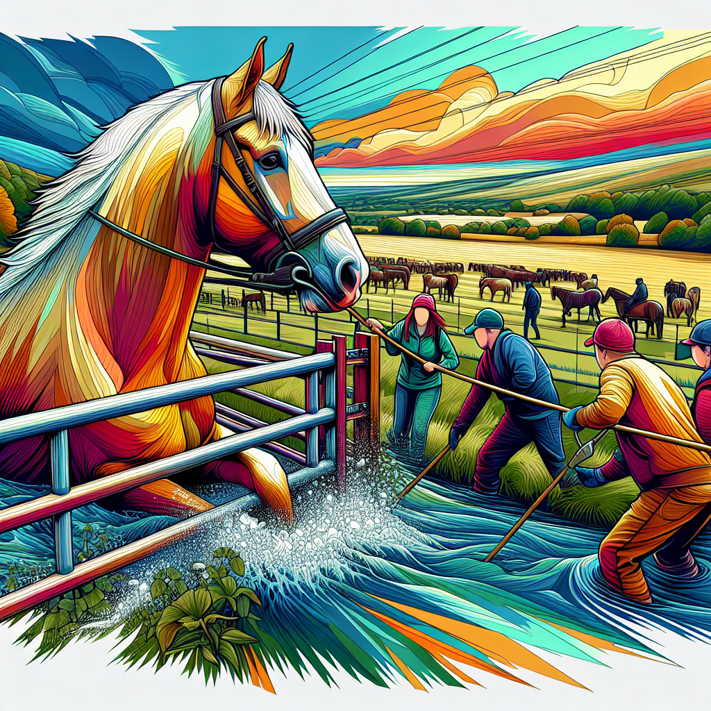 A Horse's Ordeal: How Quick-Thinking and Teamwork Saved a Majestic Ani ...