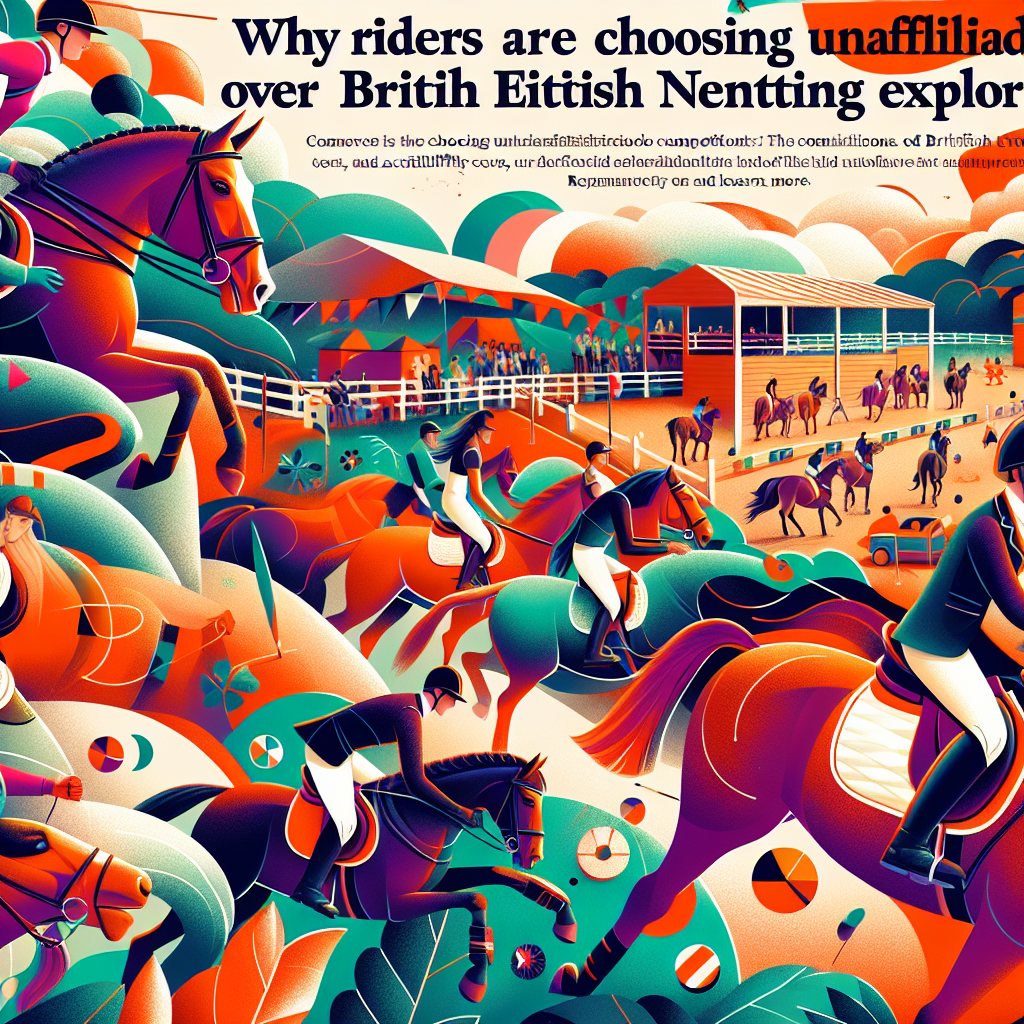 Why Riders Are Choosing Unaffiliated Competitions Over British Eventin ...