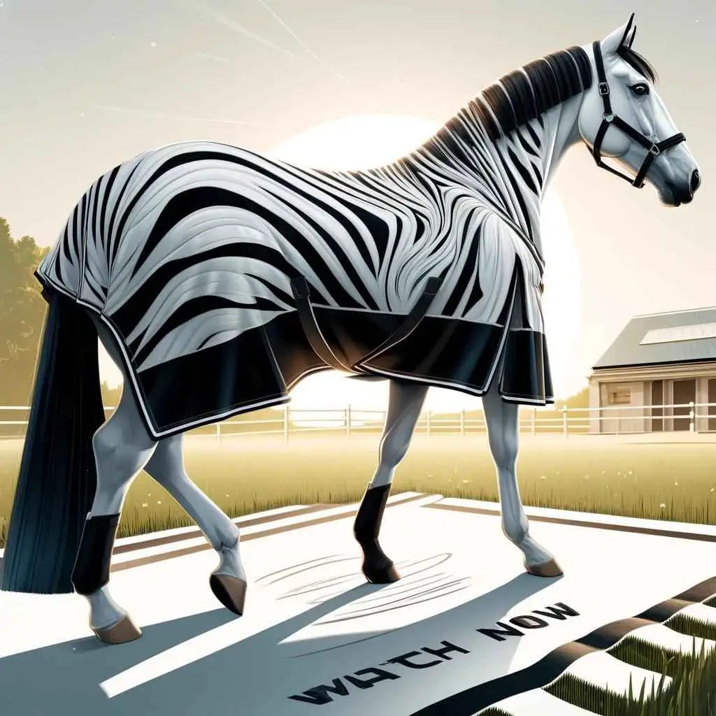Watch Now: Benefits of the Gallop Zebra Fly Rug for Your Horse! – Just ...