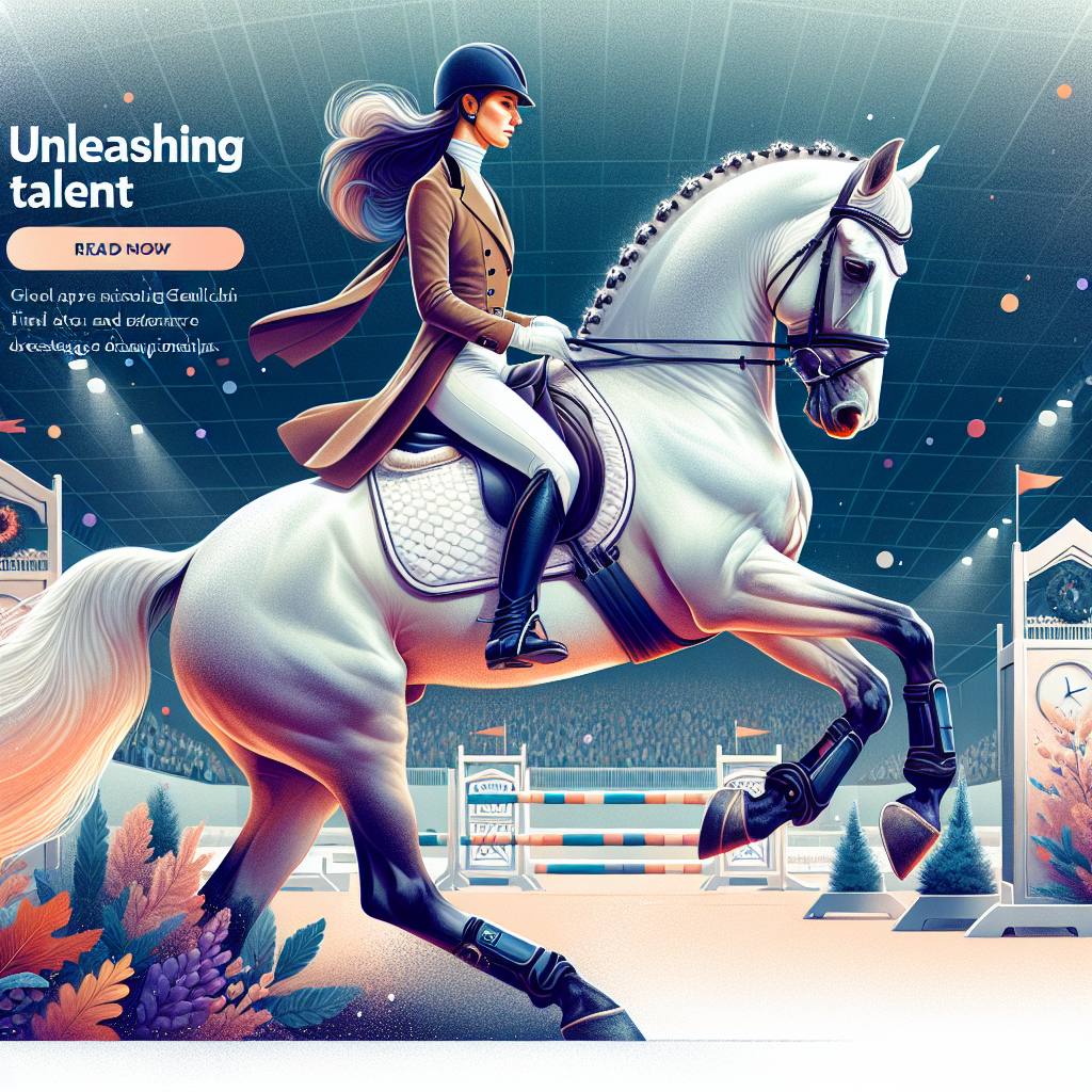 Unleashing Talent in the Equestrian Arena: A Close-Up on Violet Hawkin ...