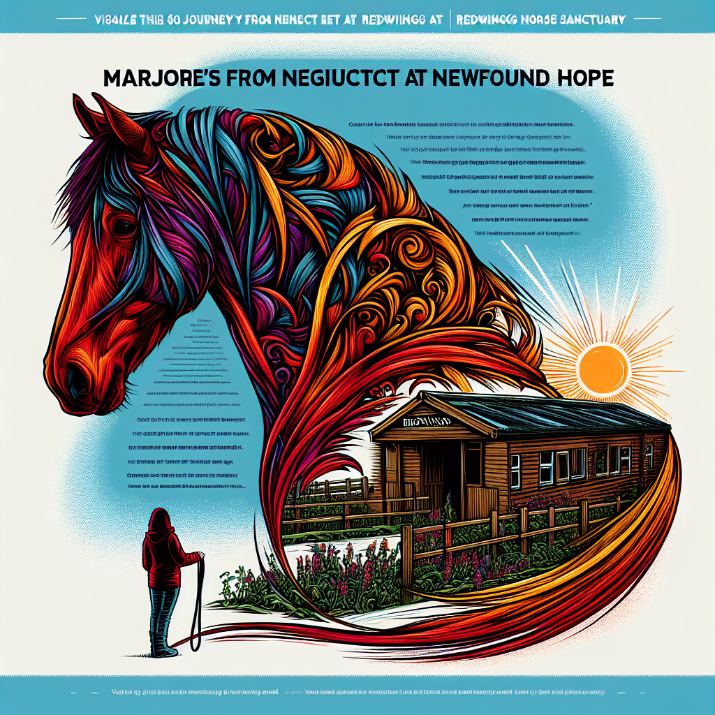 Marjorie's Journey From Neglect To Newfound Hope At Redwings Horse San ...