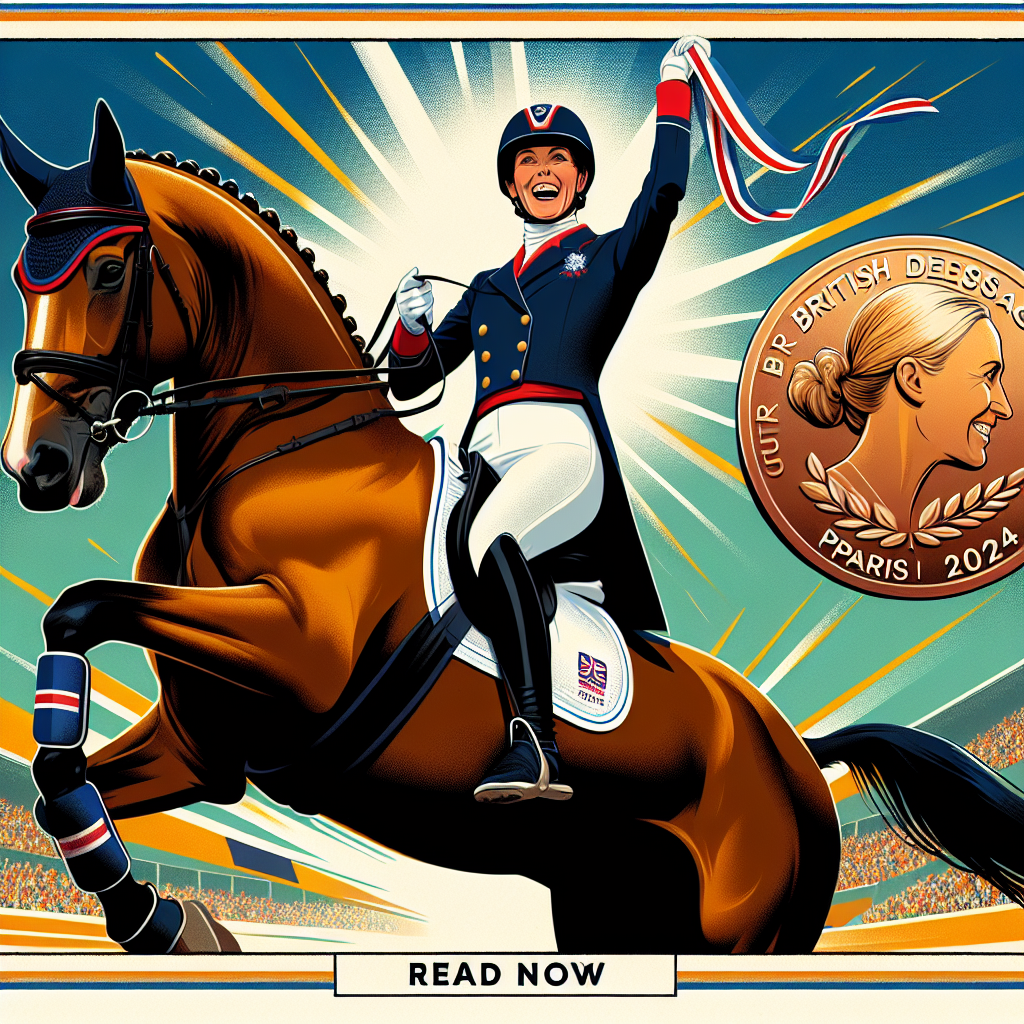 Historic Success for British Dressage at Paris 2024: Lottie Fry’s Bron ...