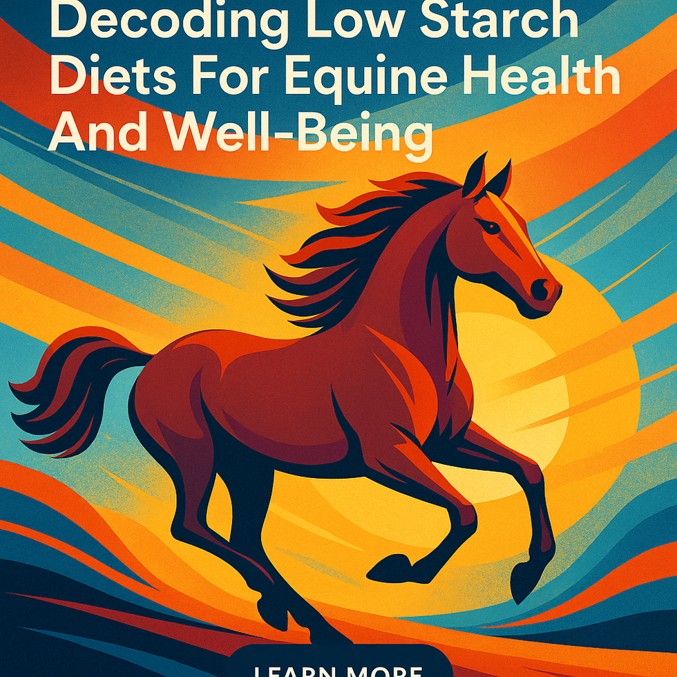 Decoding Low Starch Diets For Equine Health And Well-Being – Just Horse ...