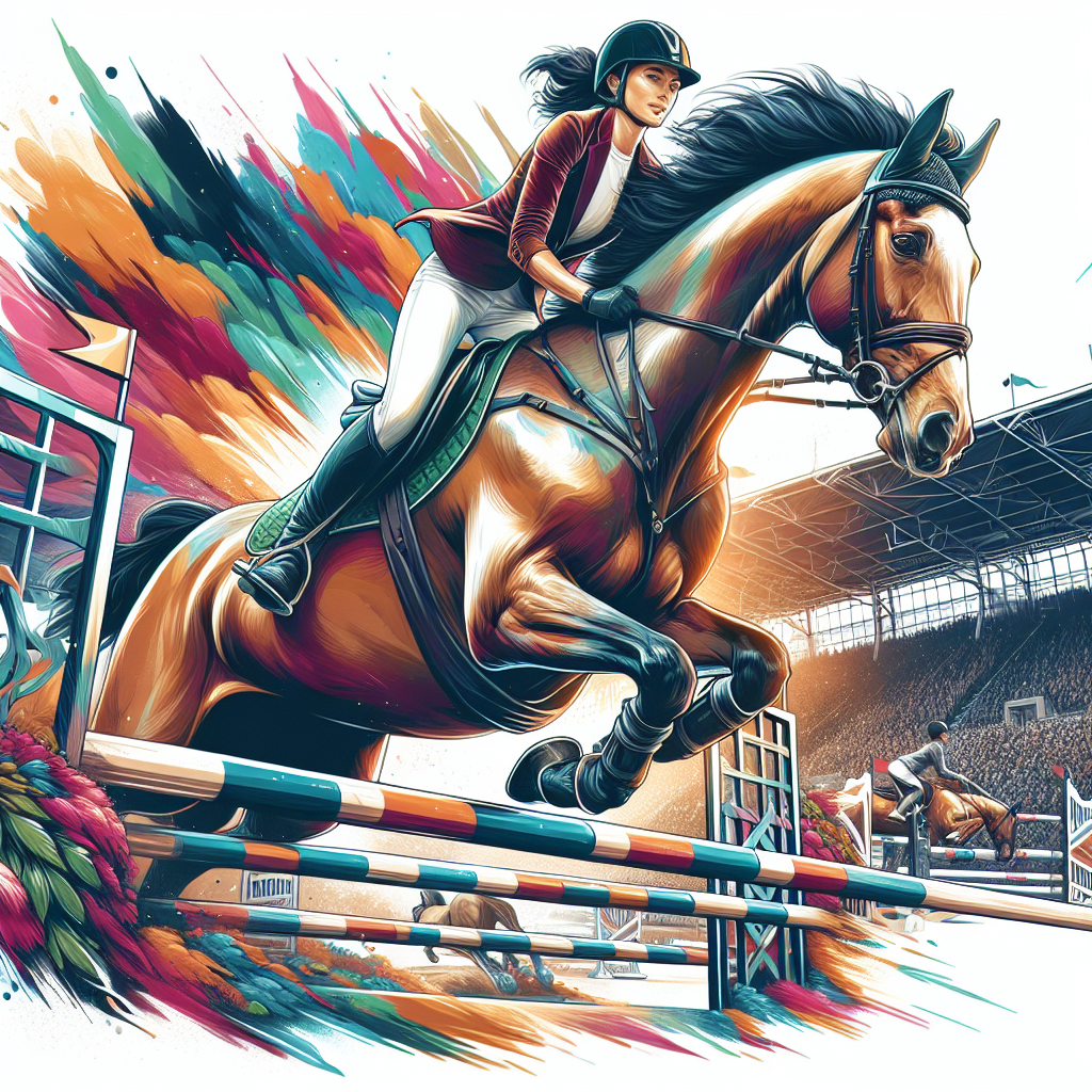 Gemma Stevens Shines At London International Horse Show In Spectacular ...