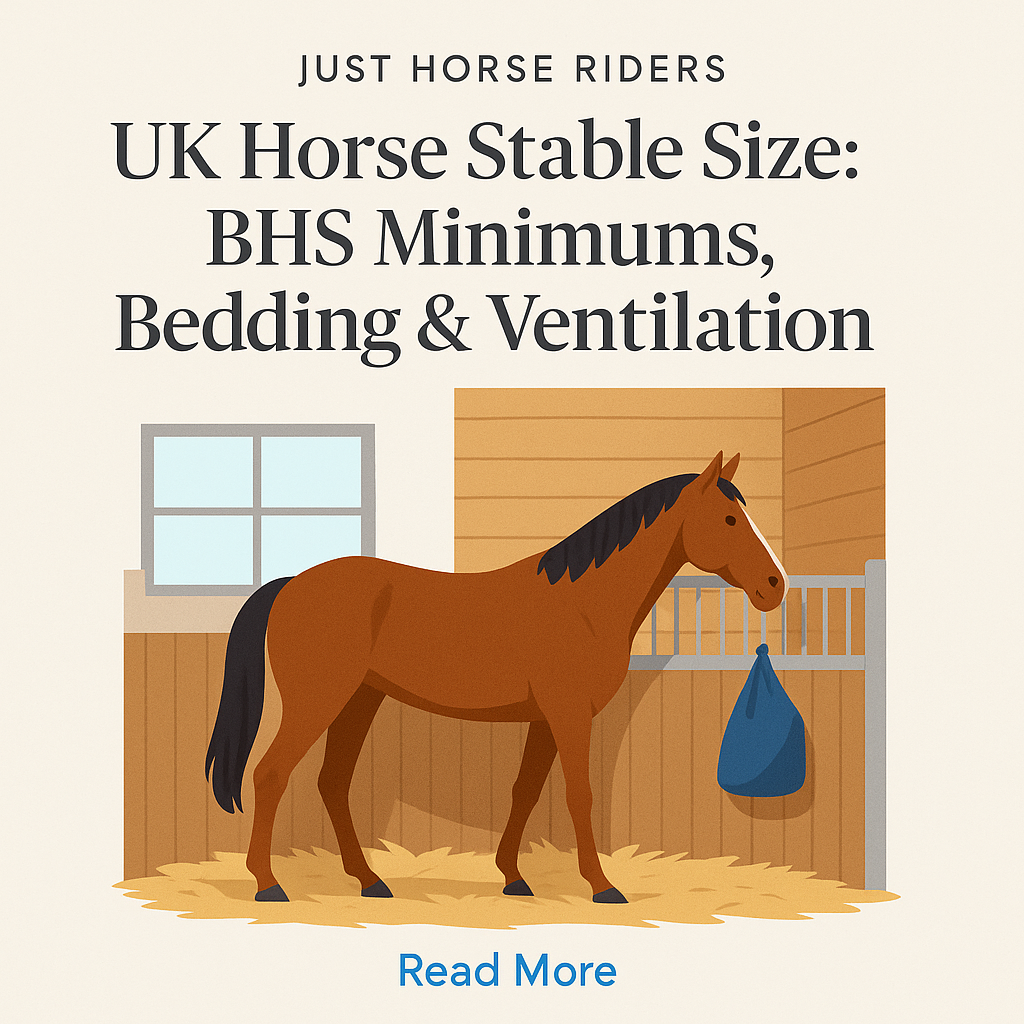 UK Horse Stable Size: BHS Minimums, Bedding & Ventilation – Just Horse ...