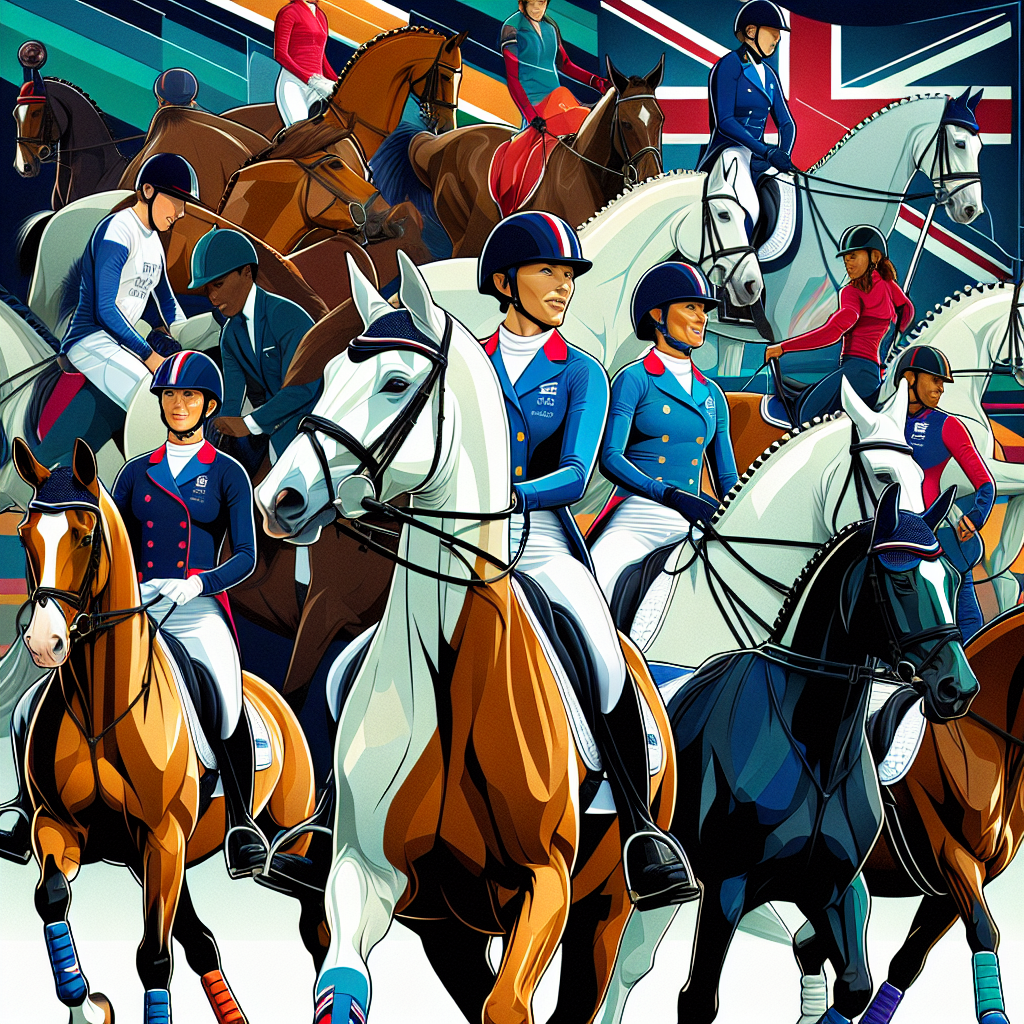 Meet the British Dressage Team Aiming for Glory at Paris 2024: Riders ...