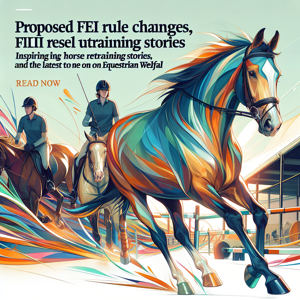 Proposed FEI Rule Changes, Inspiring Horse Retraining Stories, and the ...
