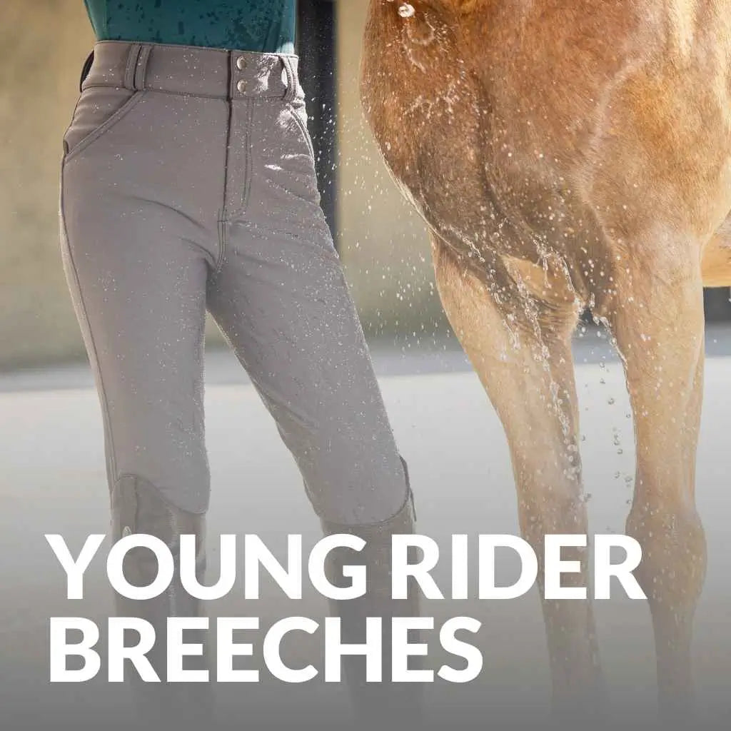 LeMieux Young Rider Breeches - Shop Durable Kids' Riding Gear – Just ...
