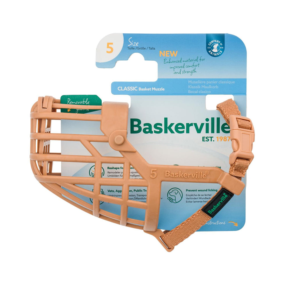 Baskerville Classic Muzzle | Next Day Delivery | Comfortable – Just ...