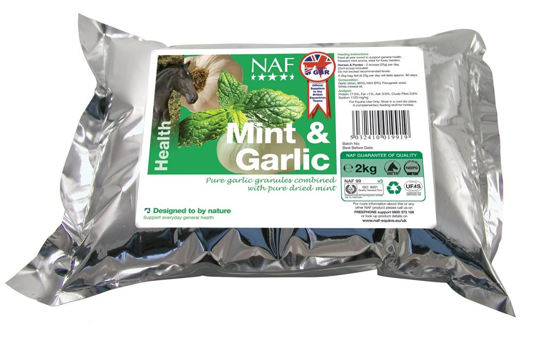 NAF Mint & Garlic | Next Day Delivery | Supports Health – Just Horse Riders