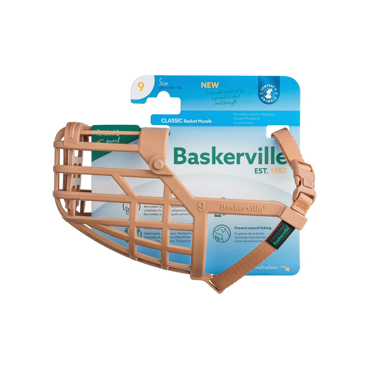 Baskerville Classic Muzzle | Next Day Delivery | Comfortable – Just ...