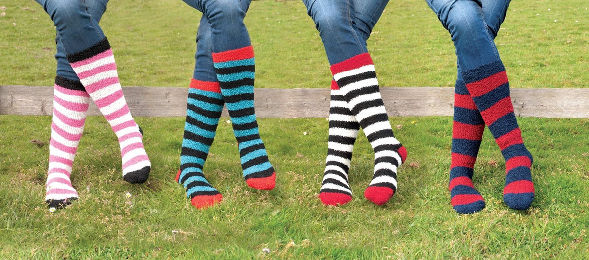 Rhinegold Knee High Socks | Next Day Delivery | Soft Touch – Just Horse ...