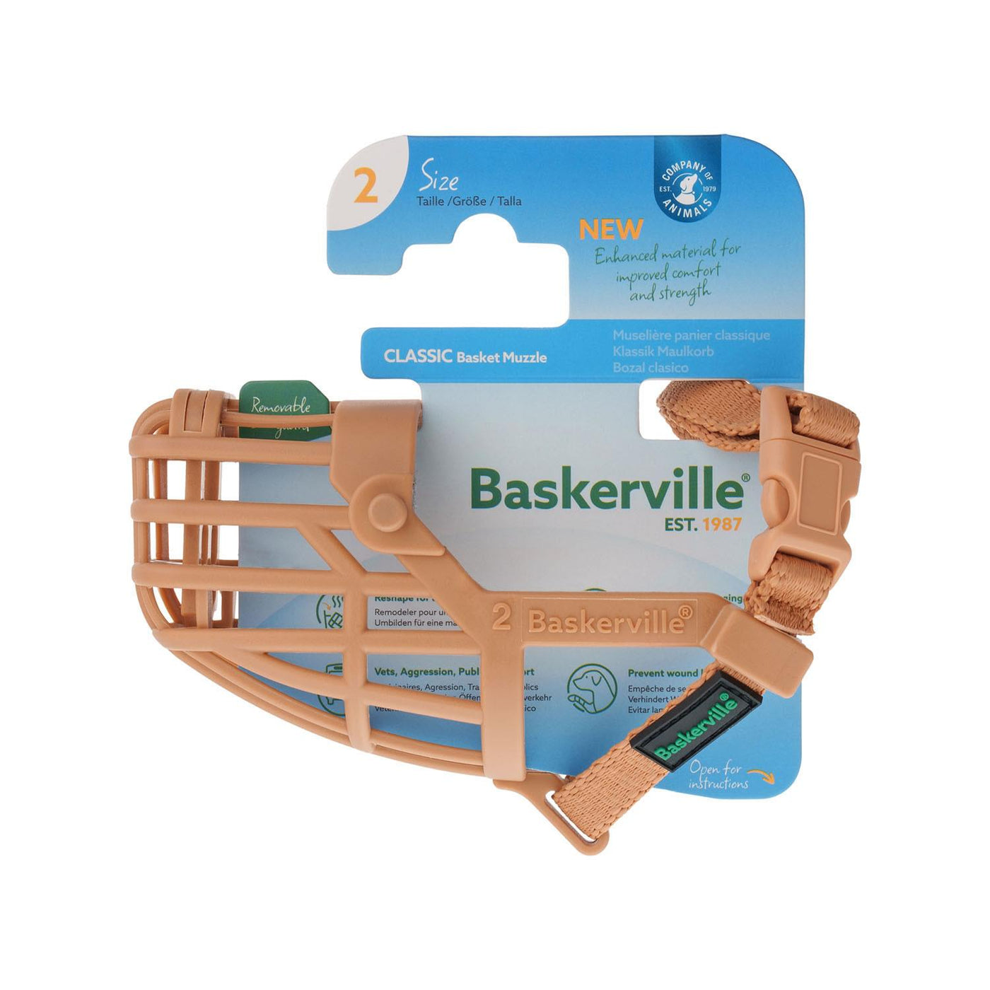 Baskerville Classic Muzzle | Next Day Delivery | Comfortable – Just ...