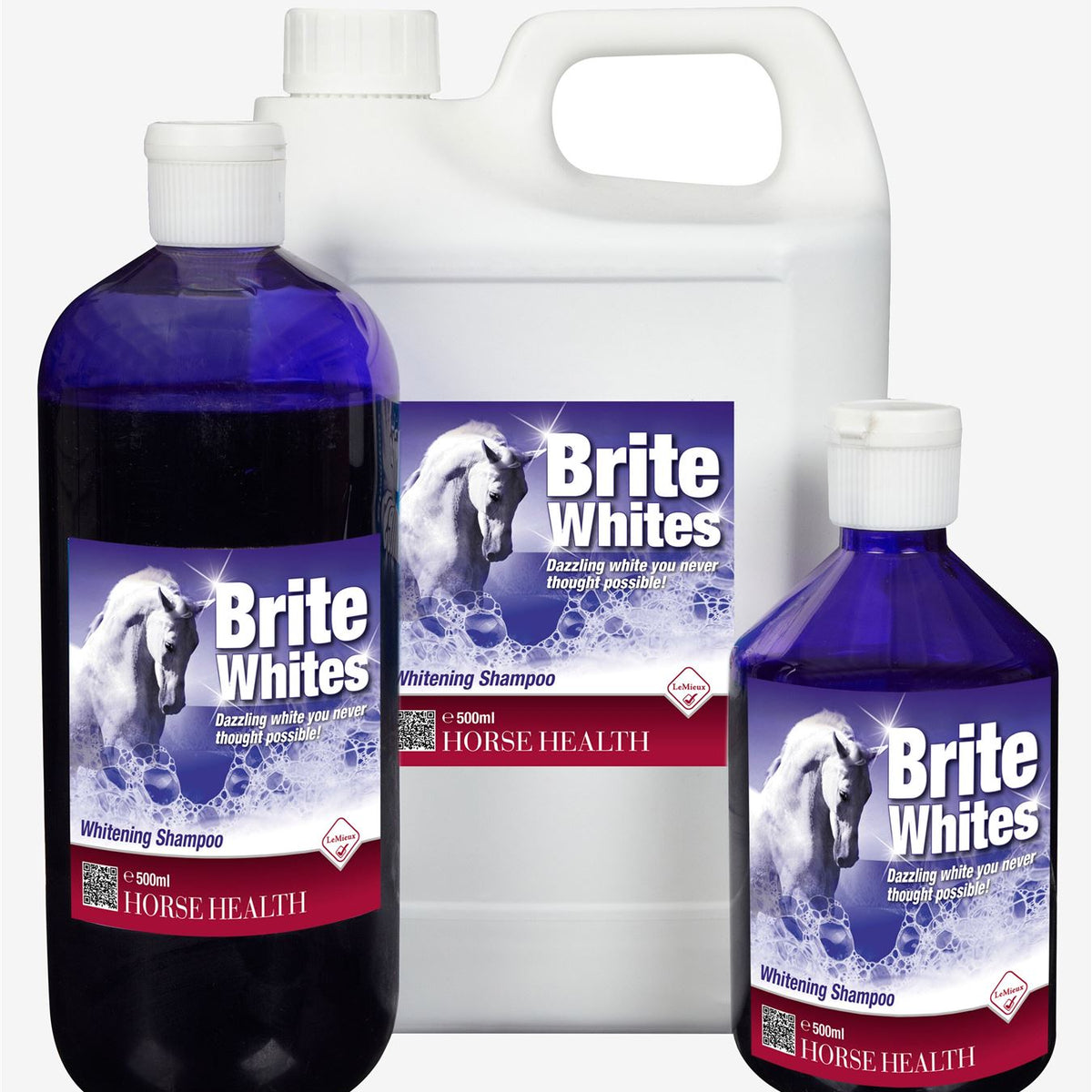 LeMieux Brite White Shampoo | Conditioning – Just Horse Riders