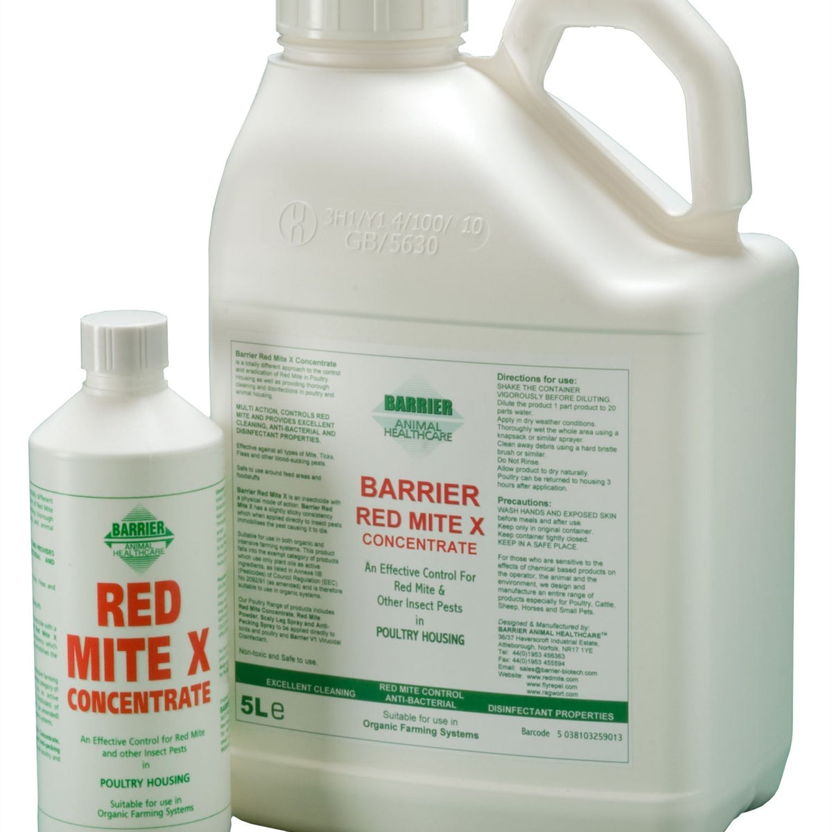 Barrier Red Mite X Concentrate | Next Day Delivery – Just Horse Riders
