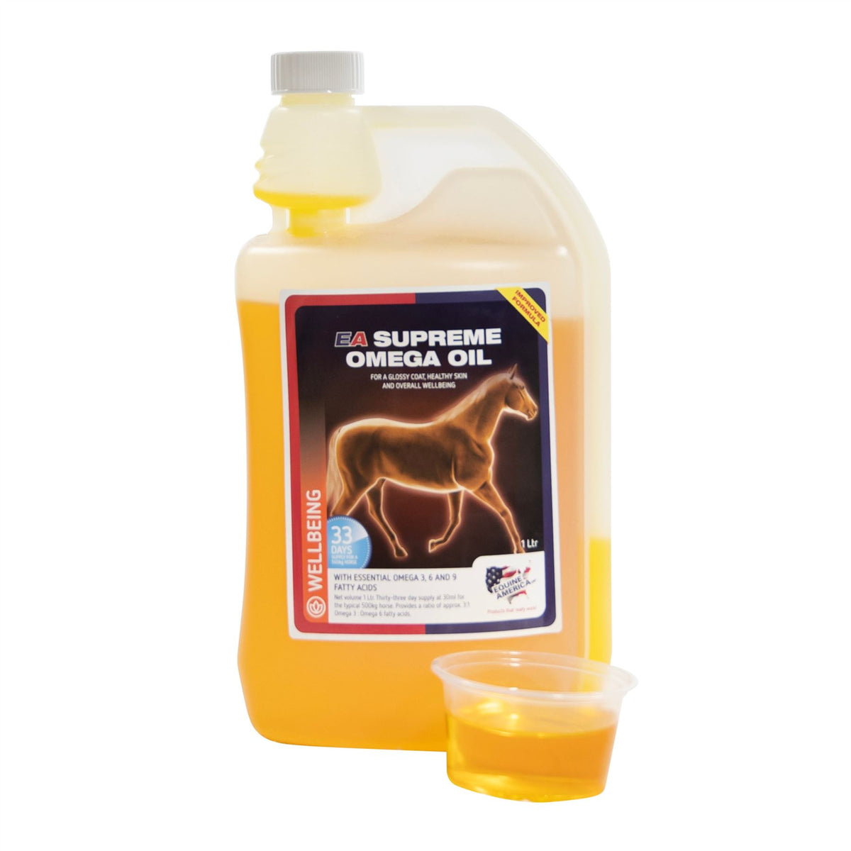 Equine America Omega Oil | Next Day Delivery | Healthy Coat – Just ...