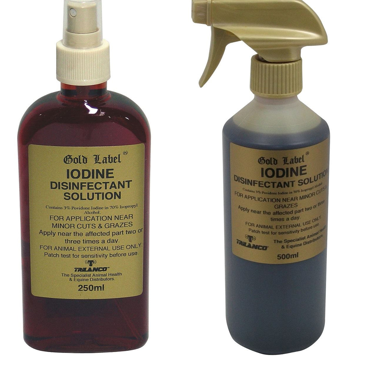 Gold Label Iodine Spray | Next Day Delivery | Non-Toxic – Just Horse Riders