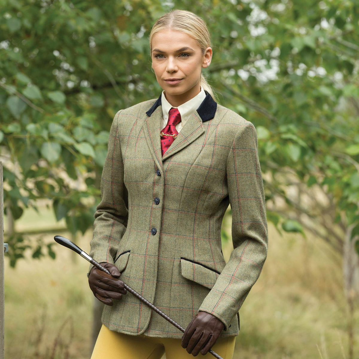 Equetech Launton Tweed Jacket | Stylish | Just Horse Riders