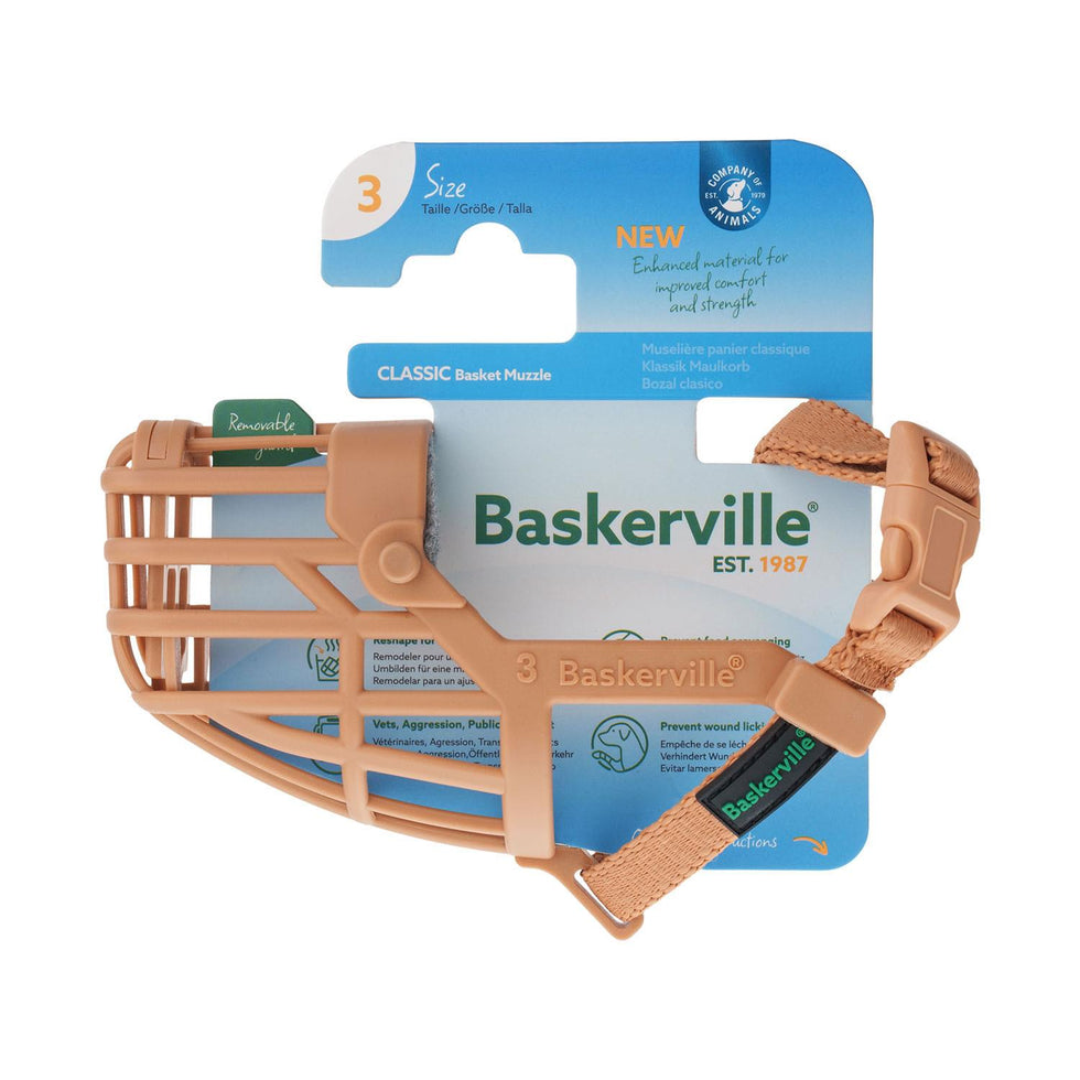 Baskerville Classic Muzzle | Next Day Delivery | Comfortable – Just ...