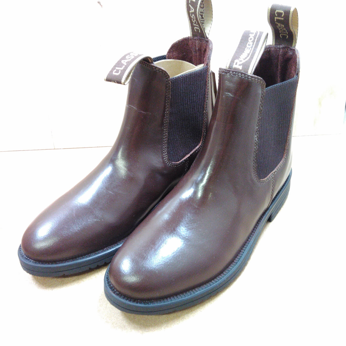 [Grade A - Clearance] Rhinegold Comfey Classic Jodhpur Boots 4UK Brown ...