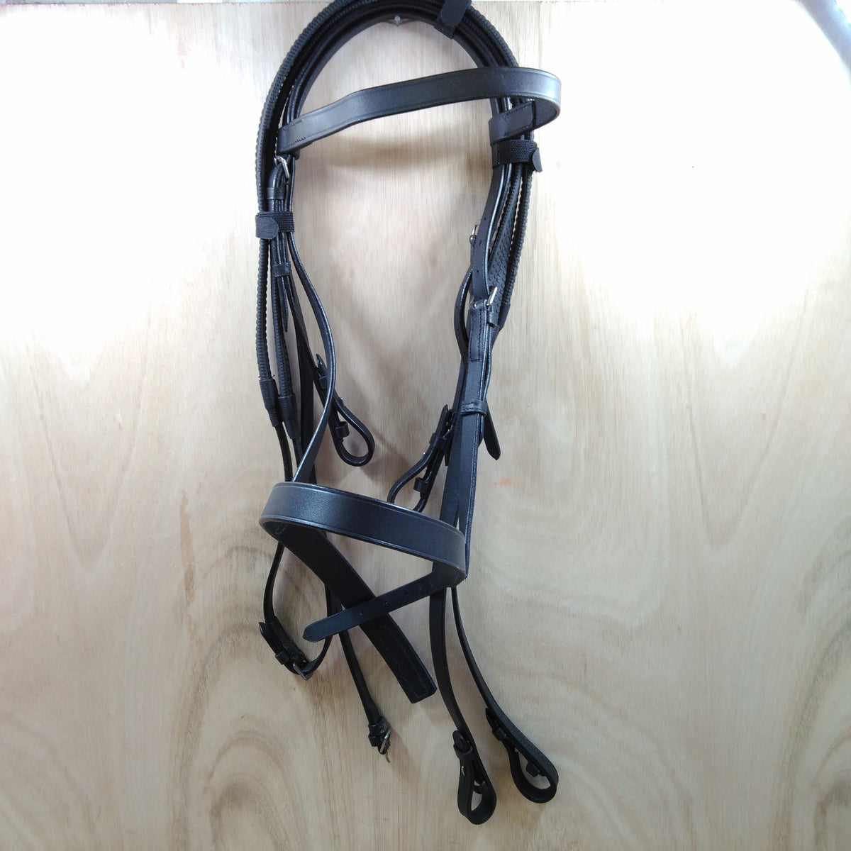 [Grade A - Clearance] Kincade Classic Flat Hunt Bridle With Reins Cob ...