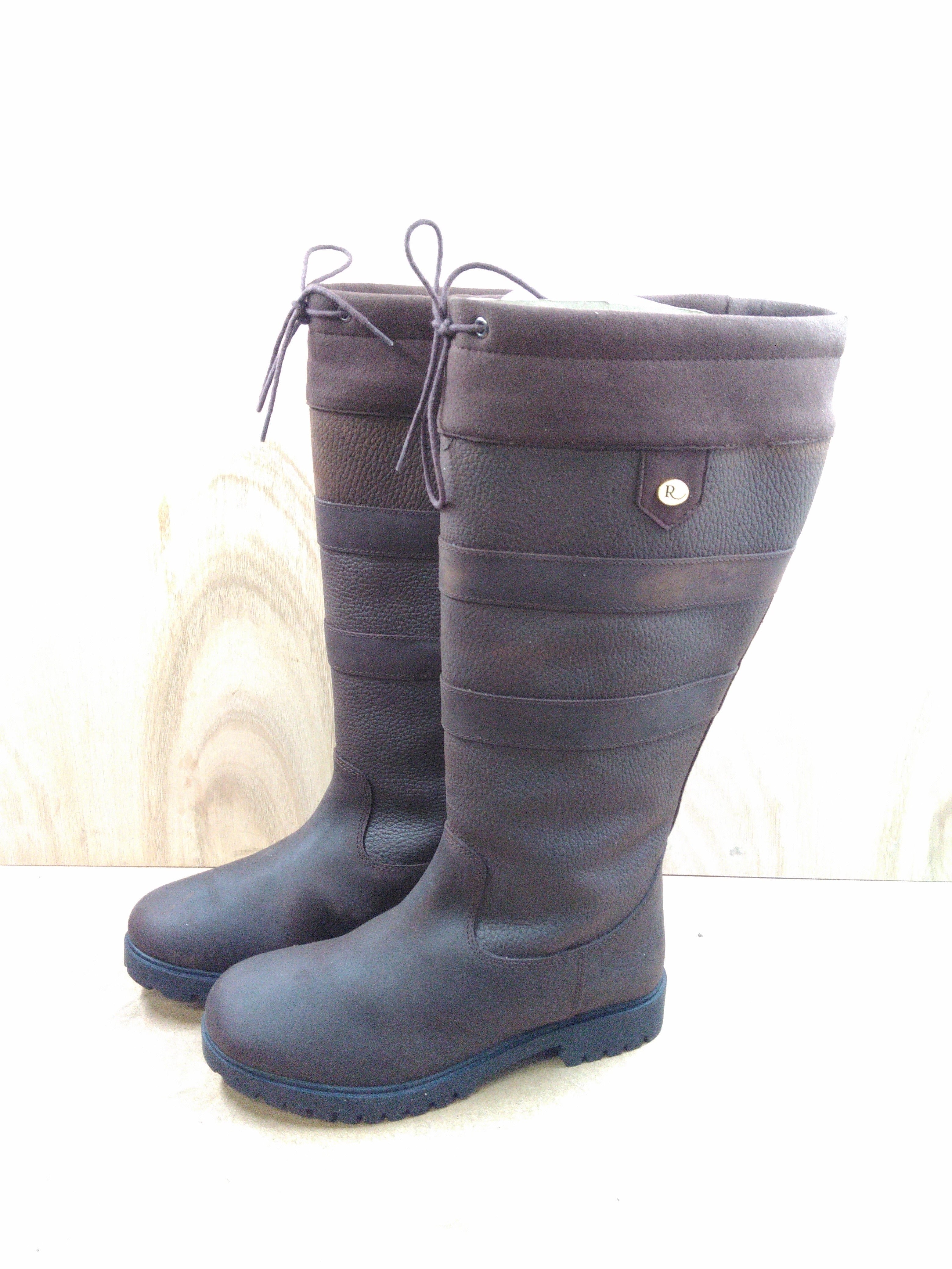 [Grade A - Clearance] Rhinegold Elite Brooklyn Boot Wide Leg 5 (38) Br ...