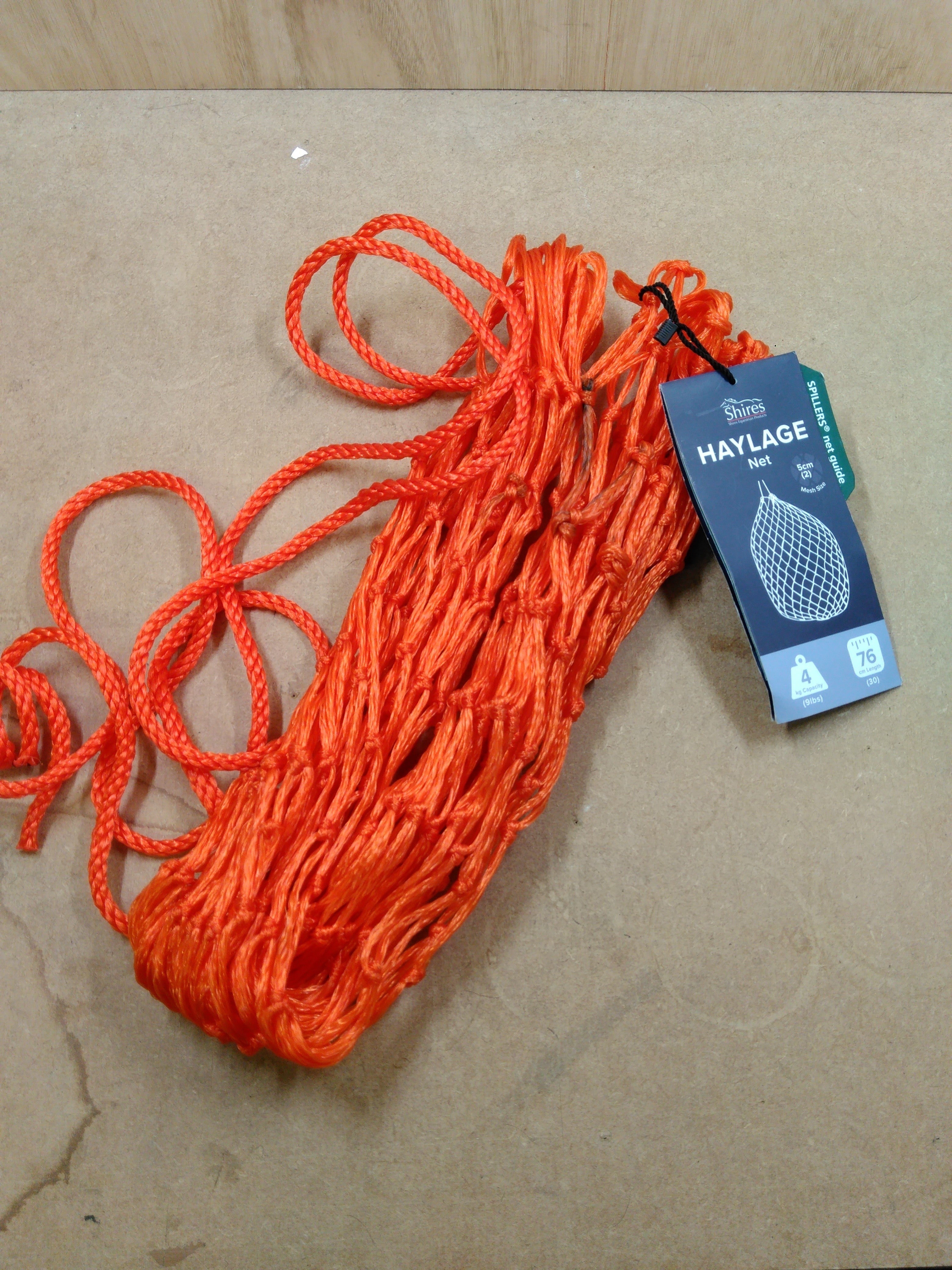 [Grade B - Clearance] Shires Haylage Net Orange 30 Inch – 30 Inch Oran ...